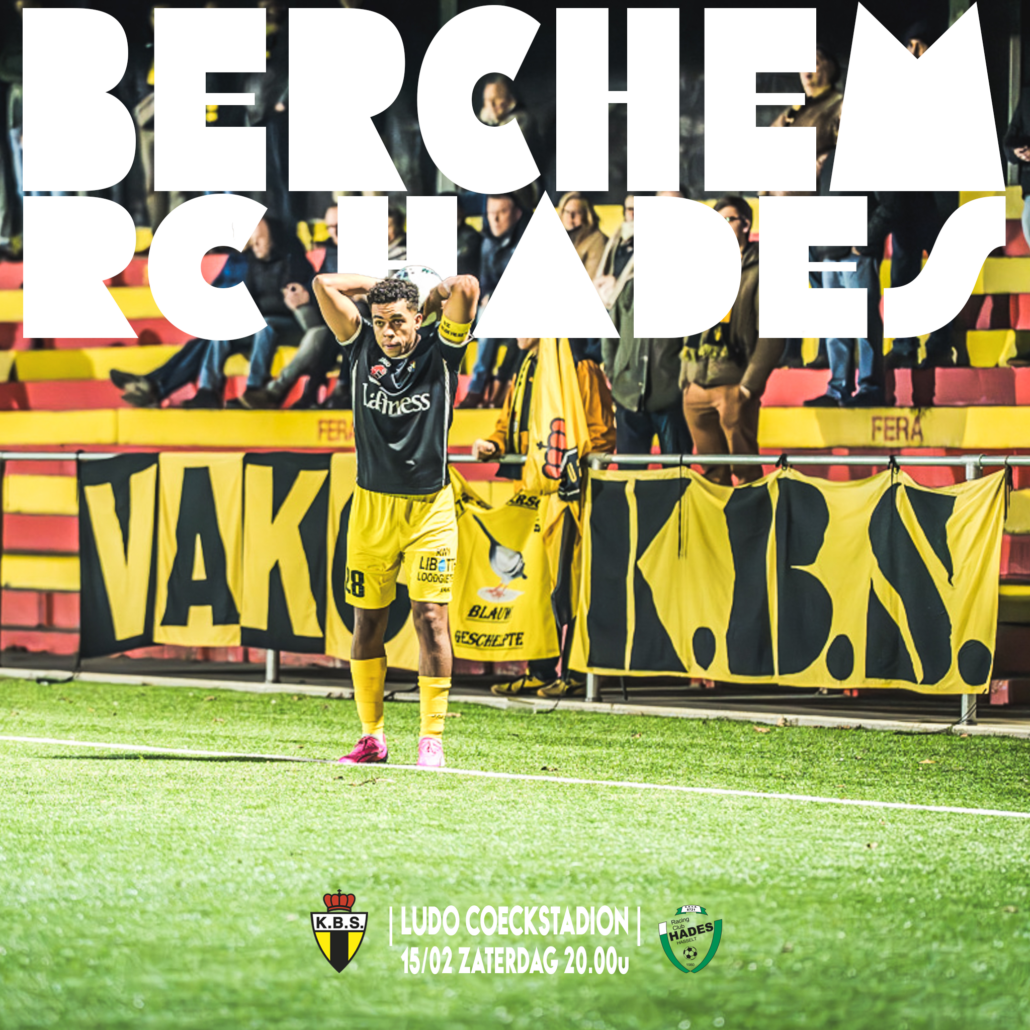 Voorbeschouwing KBS - RC Hades K.H. - Berchem Sport